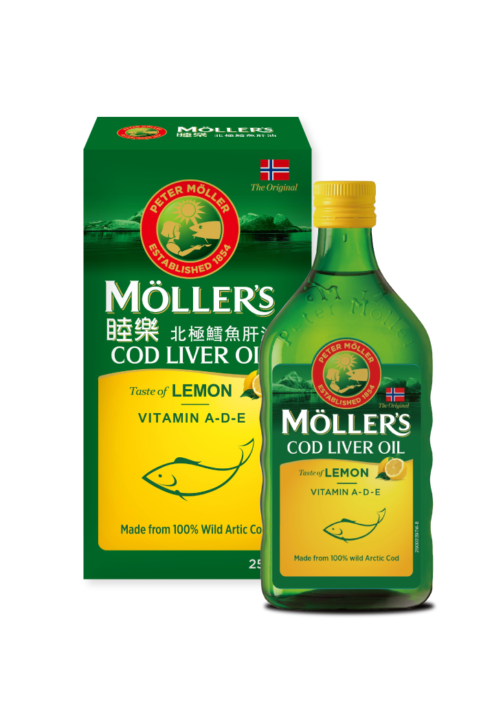 Möller’s Cod Liver Oil Lemon - Mollers.tw